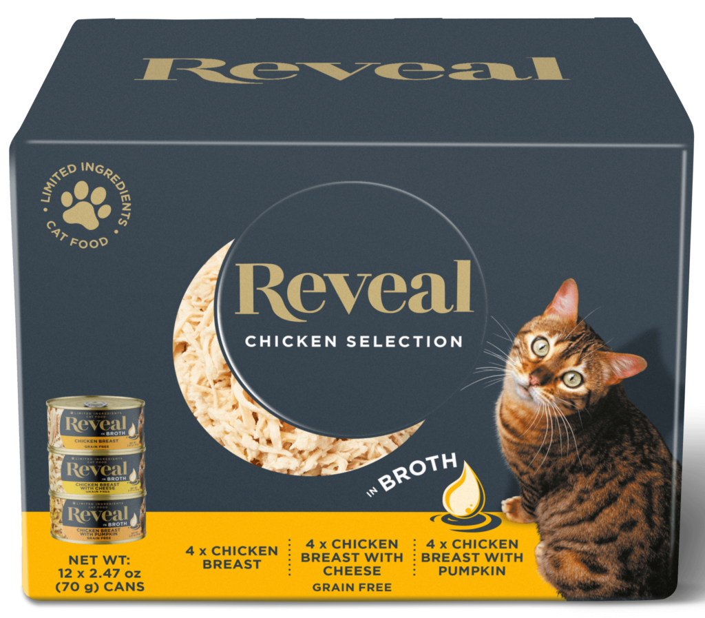 Chicken Variety Pack | Grain Free Canned Cat Food | Reveal